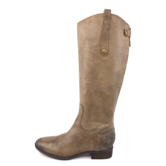 Sam Edelman | Shoes | Sam Edelman Leather Penny Knee High Tall Riding ...